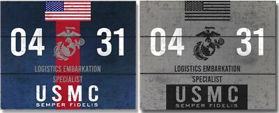 MOS 0431 LOGISTICS EMBARKATION SPECIALIST VETERAN PIN UP VETERAN PIN UP ...