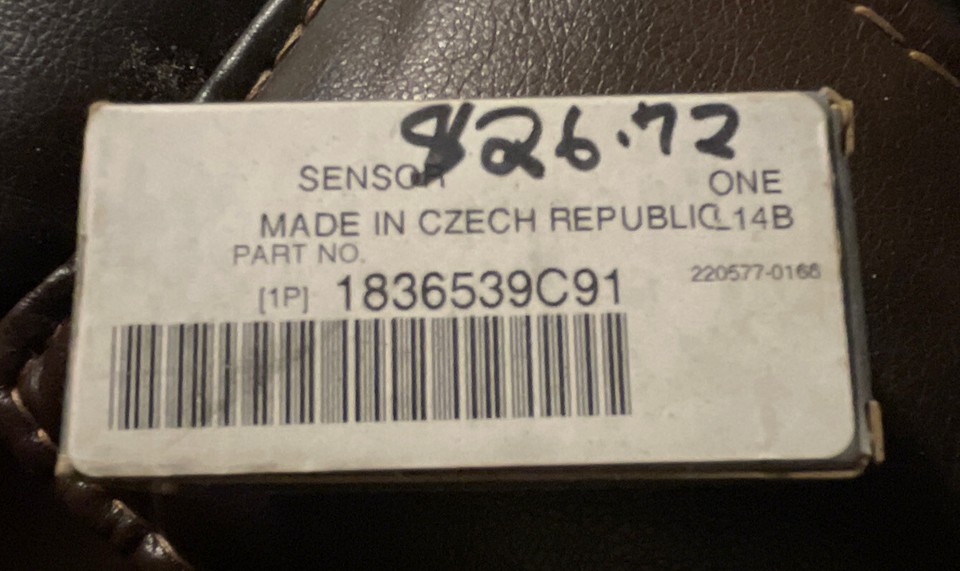 OEM INTERNATIONAL SENSOR Manifold AIR TEMP (MAT) 1836539C91 Navistar ...