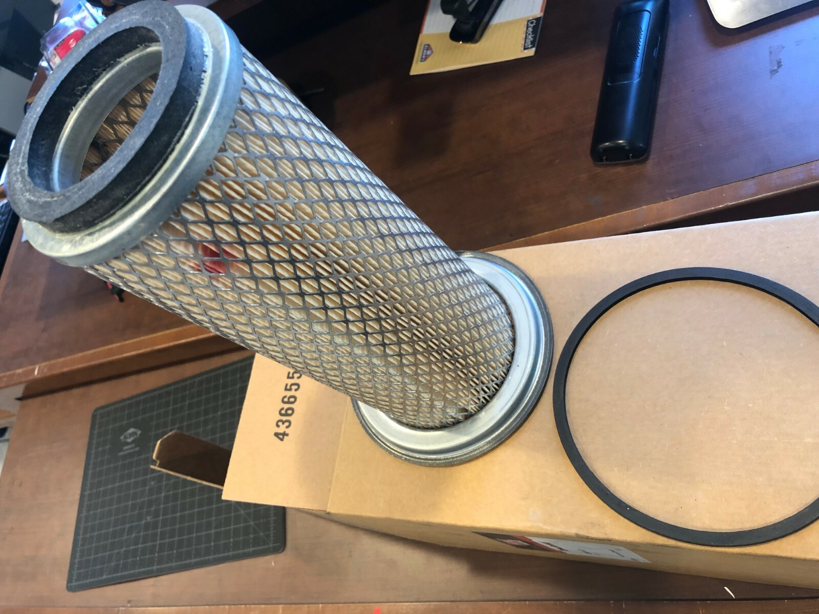 Baldwin Filter PA3476 Air Element (napa 6496 WIX 46496) for sale online ...