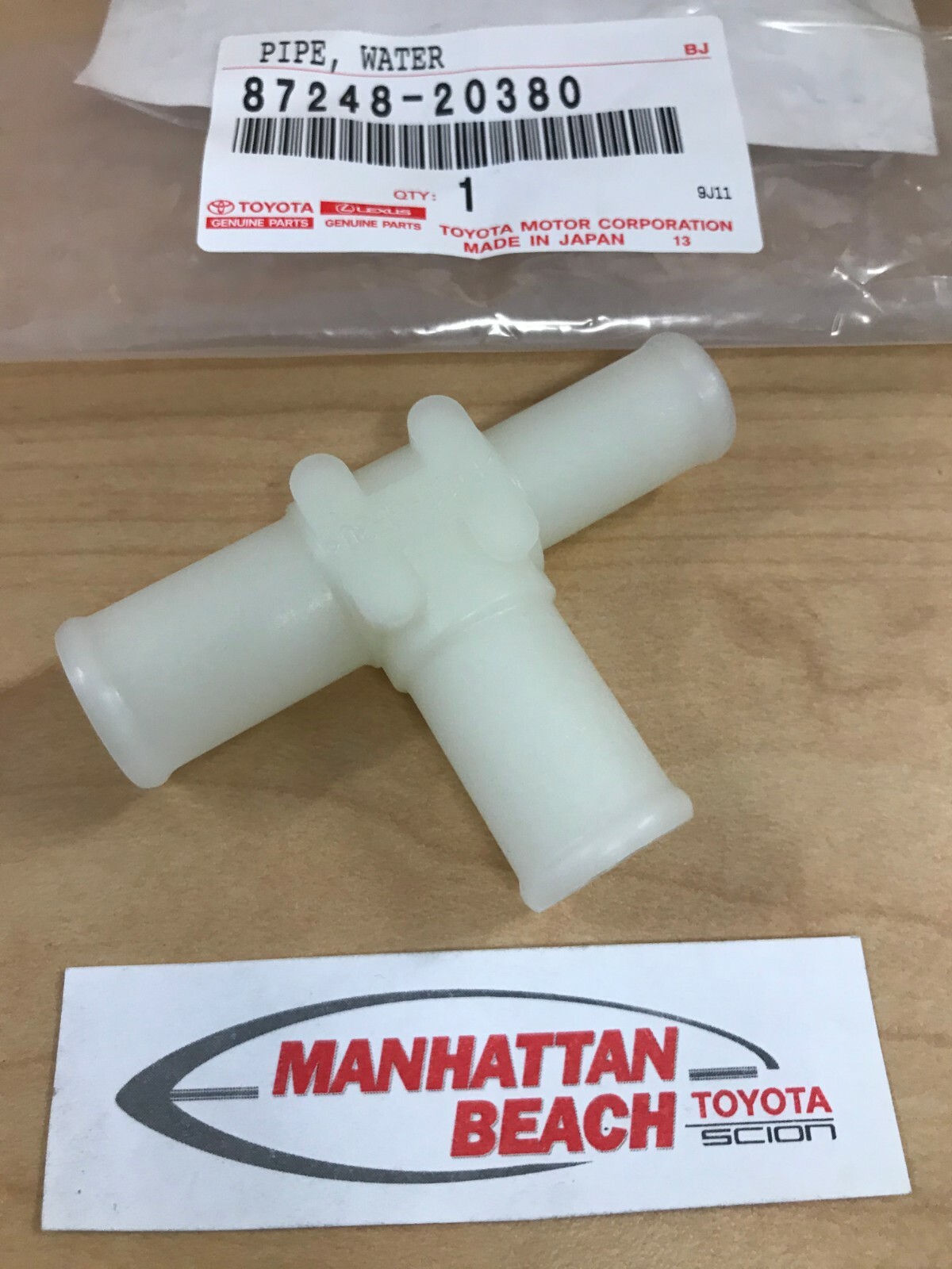 06-08 RAV4 JPP WATER COOLANT HEATER T PIPE CONNECTOR 87248-20380 | eBay