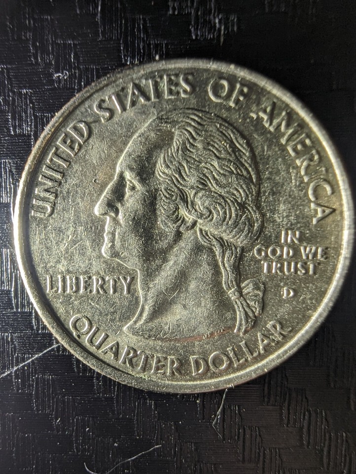 USA 2004 D High Leaf Error Wisconsin State Quarter | eBay