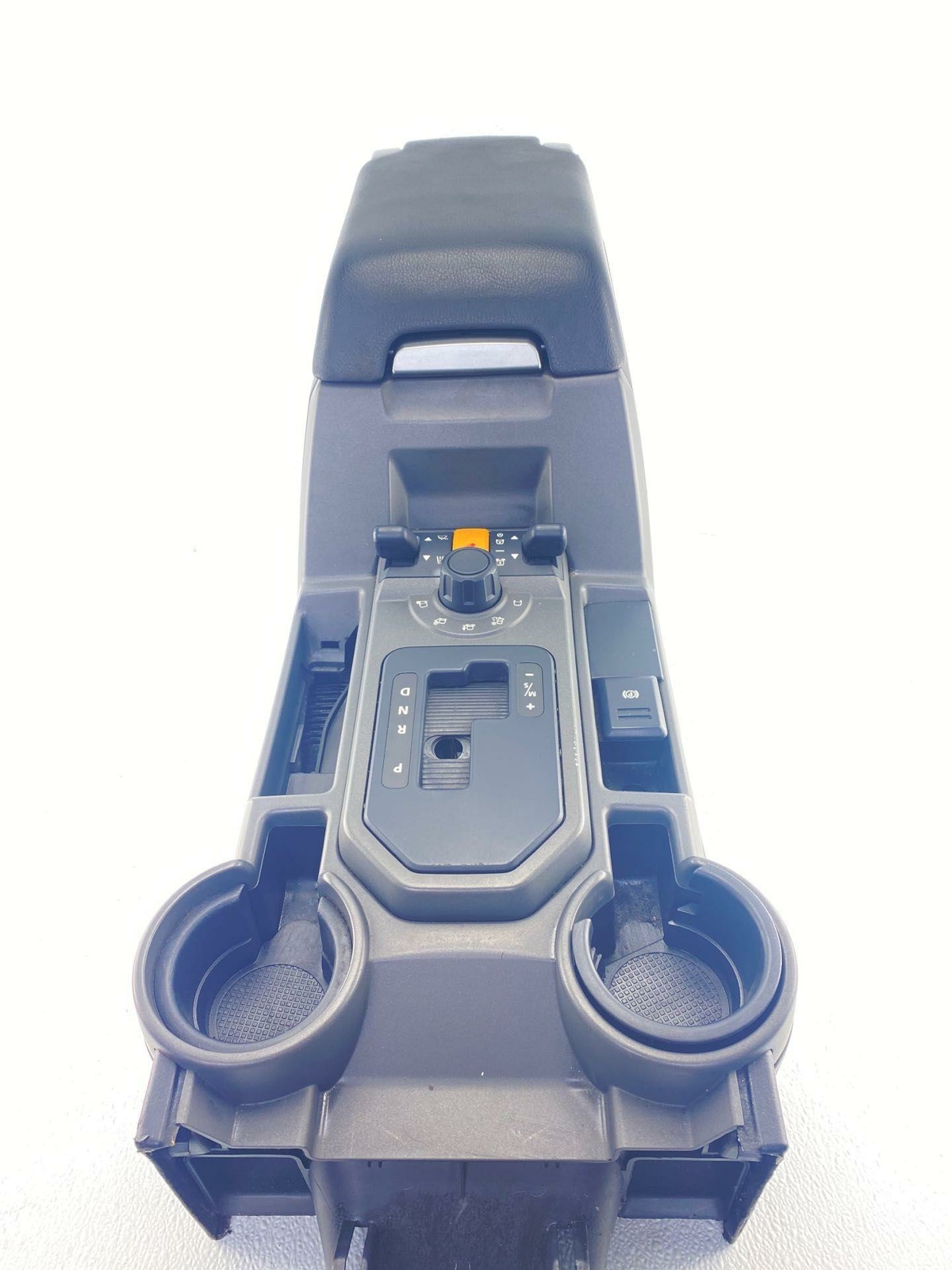 05-09 2006 Land Rover LR3 Center Console Armrest Leather Black Controls ...