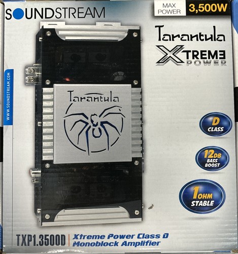 SoundStream Tarantula TXP1.3500D 3500watt Amplifier 709483061057| eBay