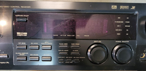 JVC Rx-8000v Audio / Video Control Rx-8000vbk Receiver for sale online ...