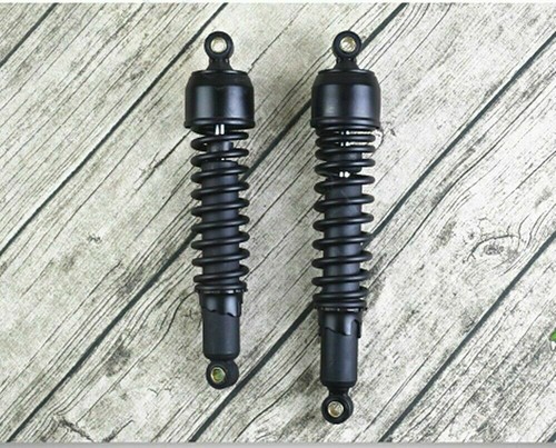 Rear shock absorber Black Iron shell Suspension Fits For Harley Cafe ...