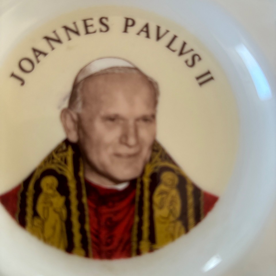 Pope John Paul II Papal Visit Canada 1984 Plate Duchess Bone China ...
