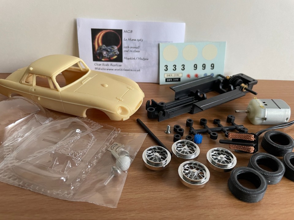 Ocar Scale Replicas MGB Le Mans 1965 1/32 resin slot car kit | eBay UK