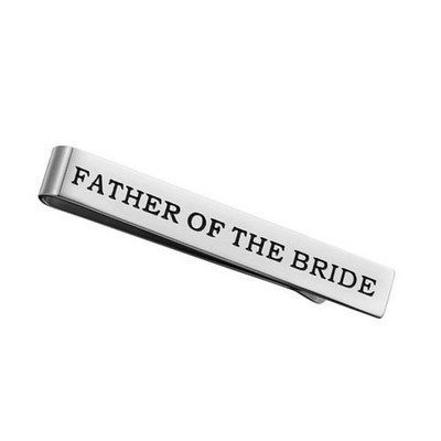 2 pcs Bride Father Tie Clip Father of The Bride Gift Wedding Suit ...