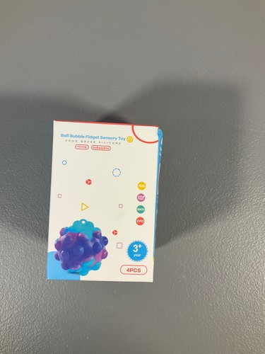 Pop Fidget Toys Its Ball Toy 4 PCS 3D Stress Balls It Pop Fidgets Pack ...