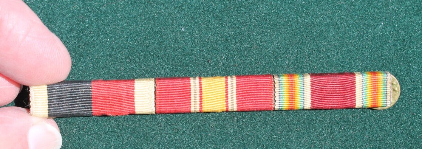 WORLD WAR 2 SERVICE RIBBON BAR 3 RIBBONS WW 2 SERVICE OCCUPATION | eBay
