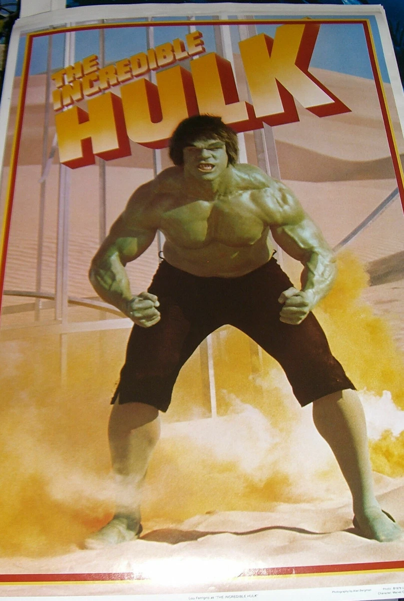 The Incredible Hulk Comic Poster