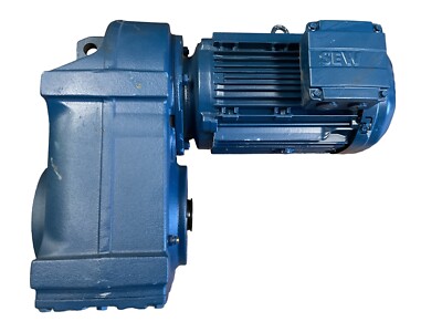 Sew-Eurodrive FA77/DRN100L4/DH Gearmotor, 320/460V, 60Hz, rpm 1758/56 ...