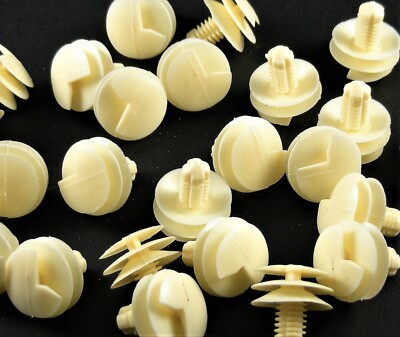 GM Headliner & Door Panel Clips- Fits 9/32" Hole- 9/16" Stem- 20 clips ...