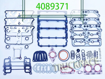 Upper Head Gasket Set 4089371 4024928 3803716 3804287 for N14 Cummins ...