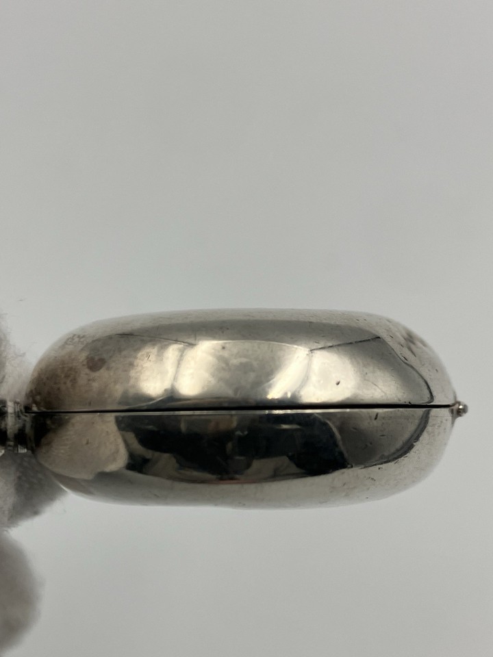 Victorian Silver Sovereign Holder w/ Owners Monogram Hallmarked 1888 17 ...