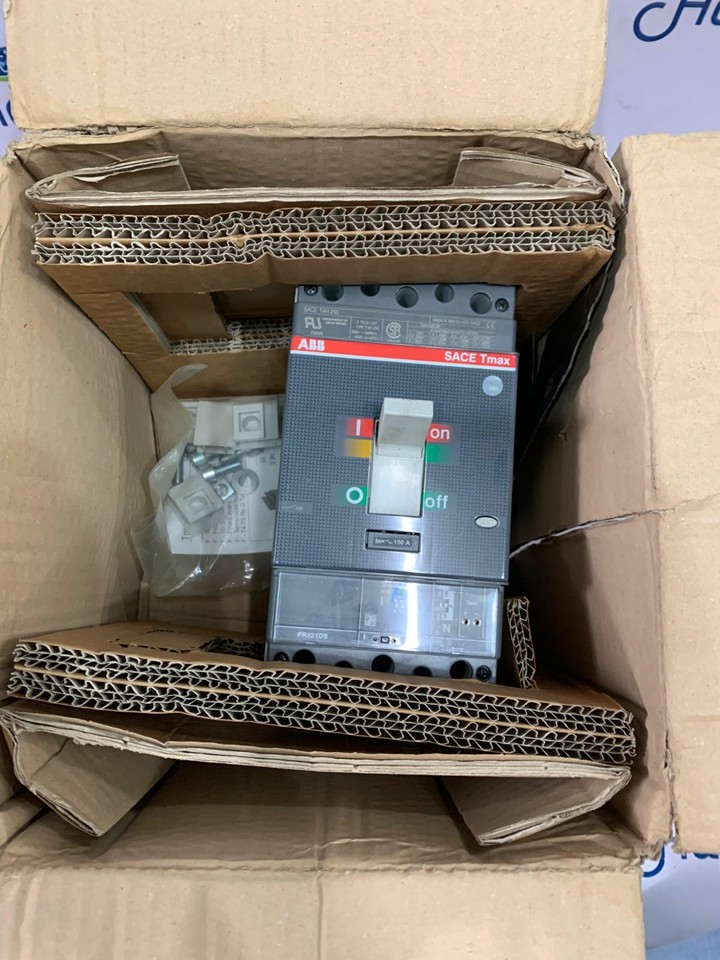 ABB SACE TMAX T4N 250 Circuit Breaker 3 Pole 150 Amps FREE FAST ...