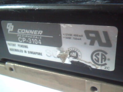 Hard Drive IDE Disk Conner Peripherals CP-3104 STO04 | eBay