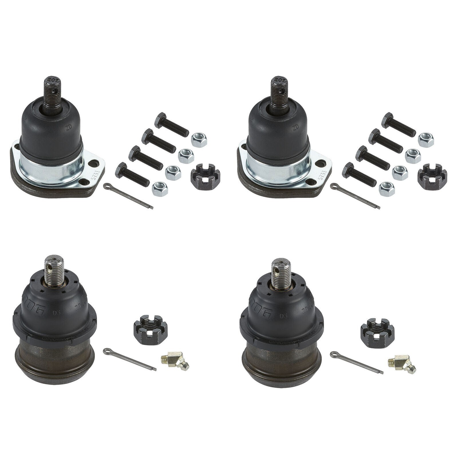 Moog New Upper & Lower Ball Joints Chevelle GTO Camaro 64-68-72 Nova ...