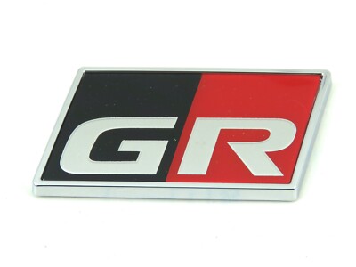 Genuine New TOYOTA GR REAR BADGE Boot Emblem For Yaris 2020+ 75441 ...