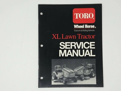 TORO XL 71140 71180 71181 RIDING MOWER LAWN Tractor Service Repair ...