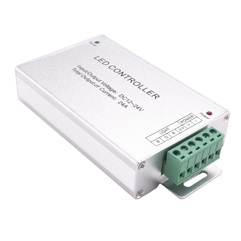 2X(LED Controller 12-24V Low Pressure 20-Key Remote Control RGB Light ...