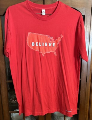MITT ROMNEY Believe 2012 PRESIDENTIAL RACE T-SHIRT XL Brand New | eBay