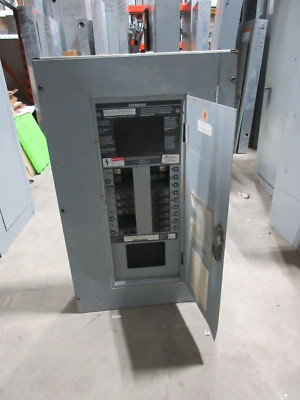 Siemens S1 Panelboard 250 Amp Main Lug 120/208 Volt 3PH4W CU 18 CT ...