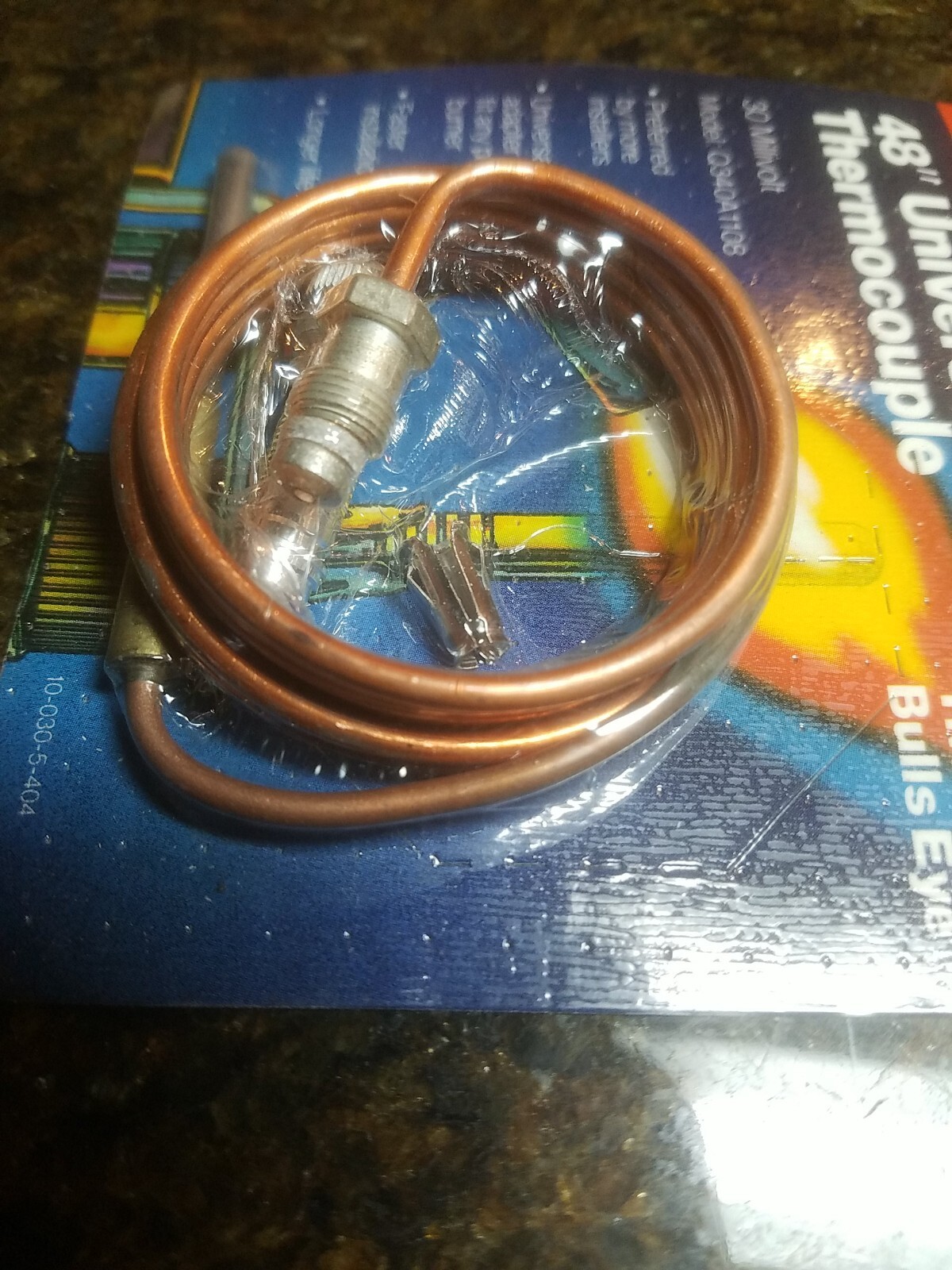 VTG Honeywell The Bulls Eye 48" Lead Length Universal Thermocouple ...