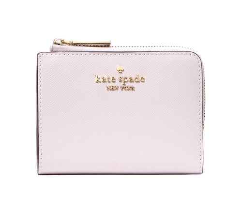 New Kate Spade Madison Small L Zip Wallet Saffiano Leather Pastel ...