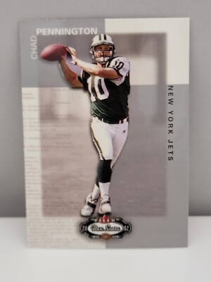 2002 Fleer Box Score Chad Pennington #63 New York Jets NFL Football ...