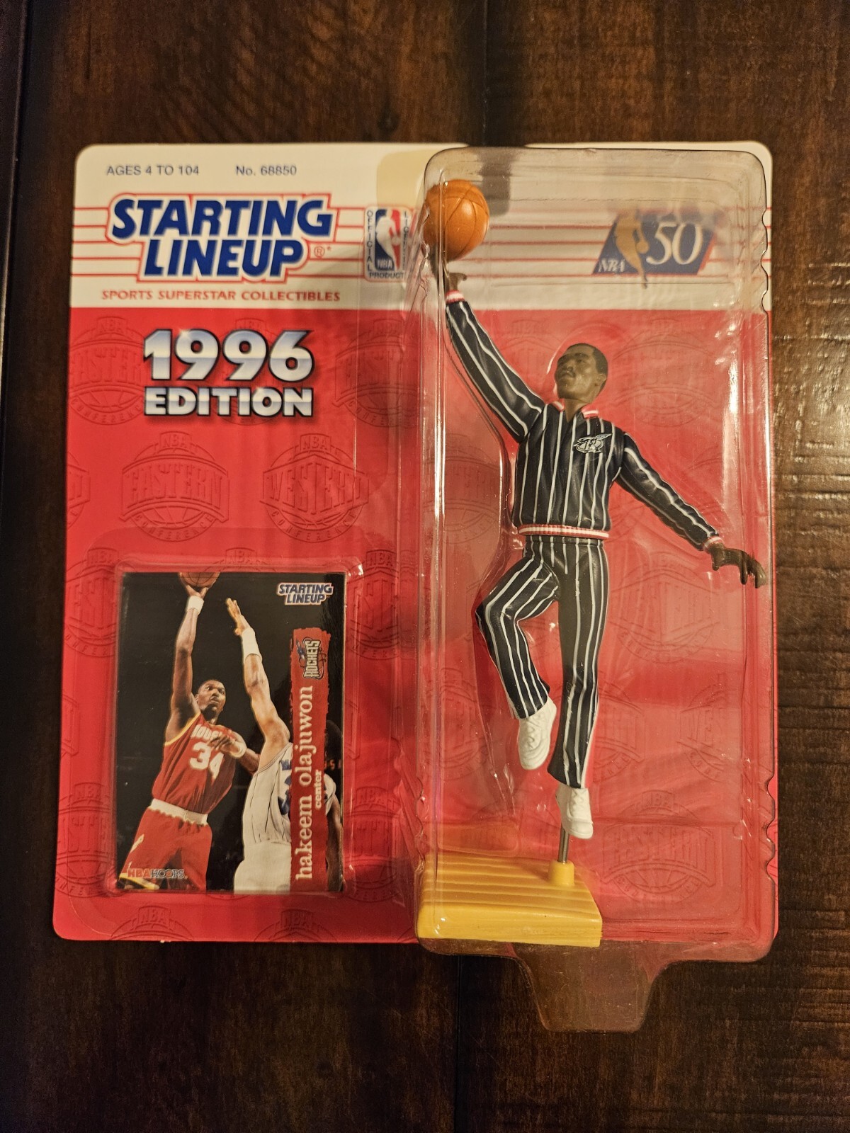 NBA Basketball Starting Lineup 1996 Hakeem Olajuwon Kenner Figure | eBay