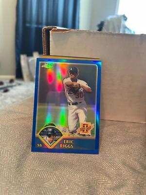 2003 Topps Chrome Traded Refractors #T205 Eric Riggs FY DODGERS! | eBay