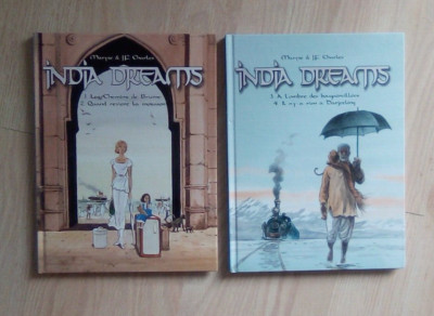 Bd CHARLES " INDIA DREAMS " Tomes 1-2-3-4 en deux volumes | eBay
