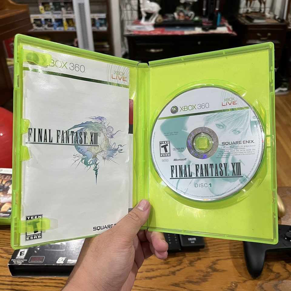 Xbox 360 - Final Fantasy XIII - FF13 (2010) - Used / Complete ...