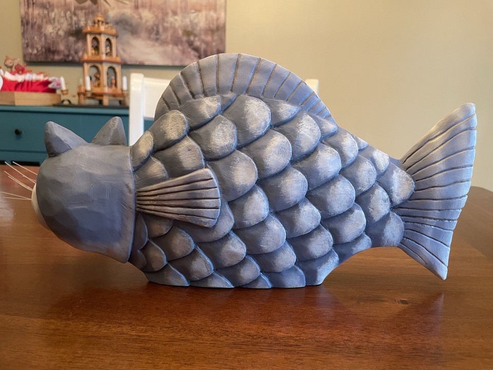 Rare Vintage Robert Stableton Possible Dreams Cat Fish Head Body ...