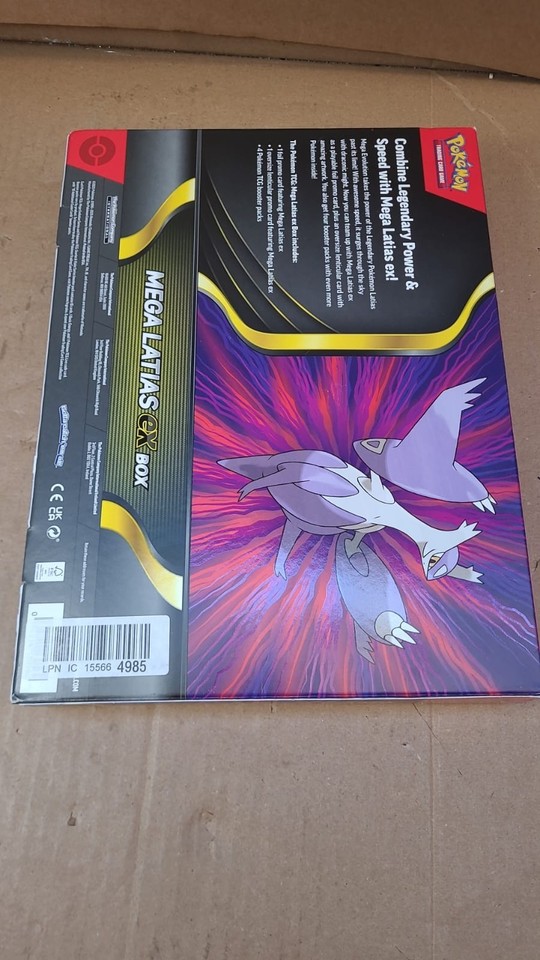 Pokémon TCG: Mega Latias ex Box (1 foil promo card, 1 oversize ...