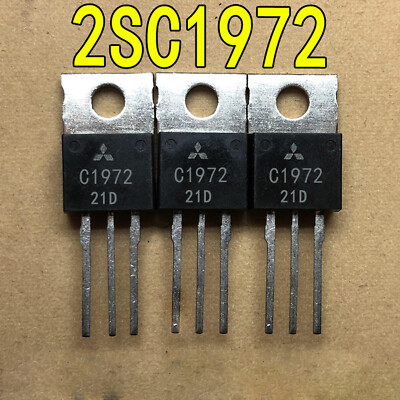 3PC Brand NEW 2SC1972 C1972 MITSUBISHI RF TO-220 Free shipping#LJ | eBay