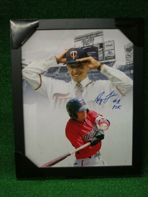 Royce Lewis Minnesota Twins Signed Autographed Framed 16x20 LOM COA ...