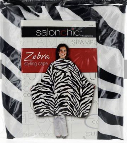Zebra Styling Cape | 4059 | SALONCHIC | eBay