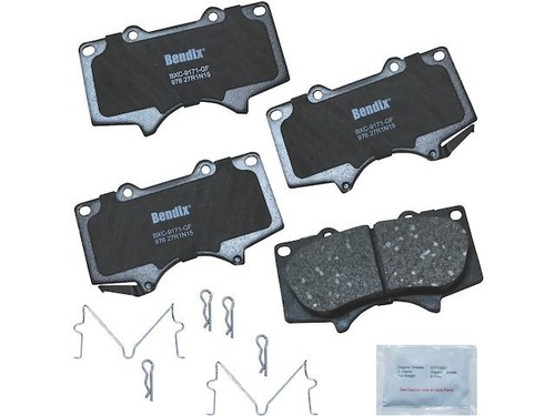 For 2007-2014 Toyota FJ Cruiser Brake Pad Set Front Bendix 63637DMNP ...