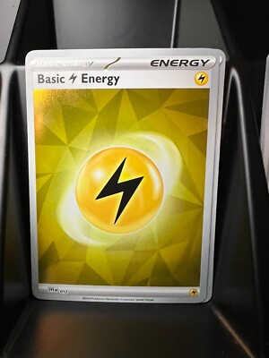 Prismatic Evolutions Basic Lightning Energy Holo sve 012 | eBay