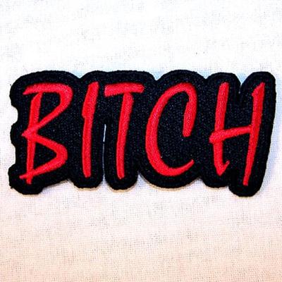 BITCH EMBROIDERED PATCH P376 iron on sew biker JACKET patches WOMEN NEW GIRLS | eBay