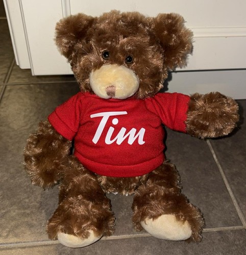 Tim Hortons Canada Teddy Bear Tim Plush Toy | eBay