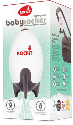 Rockit Rocker Rechargeable - Baby Sleep Aid Gently Rocks Any Stroller ...