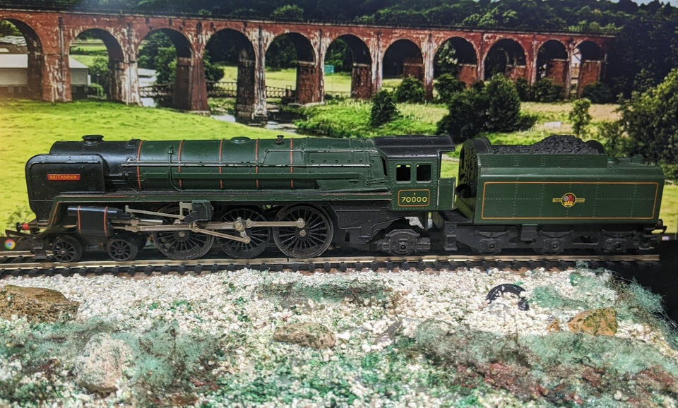 Vintage Tri-ang OO Gauge Model Locomotive as shown. In Original Box ...