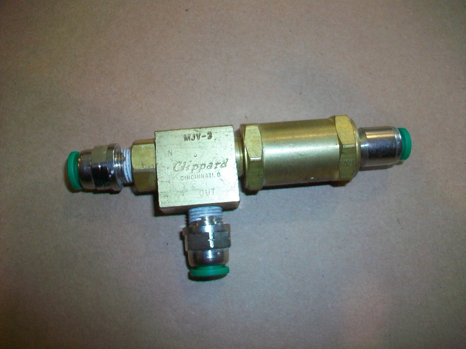 Clippar Minimatic Valve MJV-3 w/ GVC Check Valve | eBay