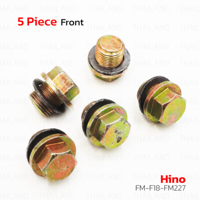 For Hino F18 FM227 FM FF GD Truck 1985 - 91 18mm Engine Oil Drain Plug ...