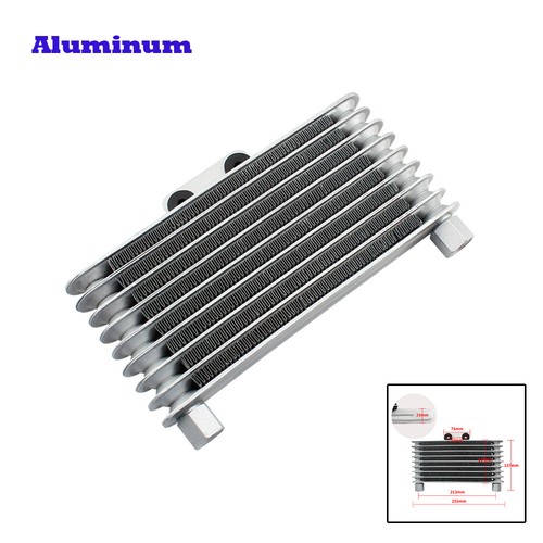 CNC Aluminum Engine Oil Cooler Cooling Radiator For 125CC-250CC ...