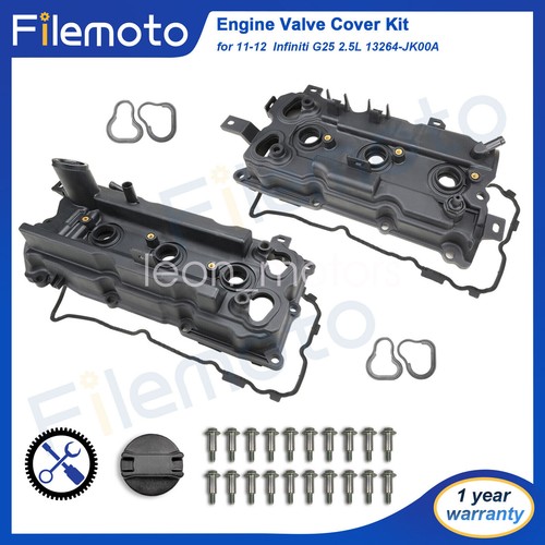 For 11-12 Infiniti G25 2.5L 13264-JK00A Engine Valve Cover Kit w ...