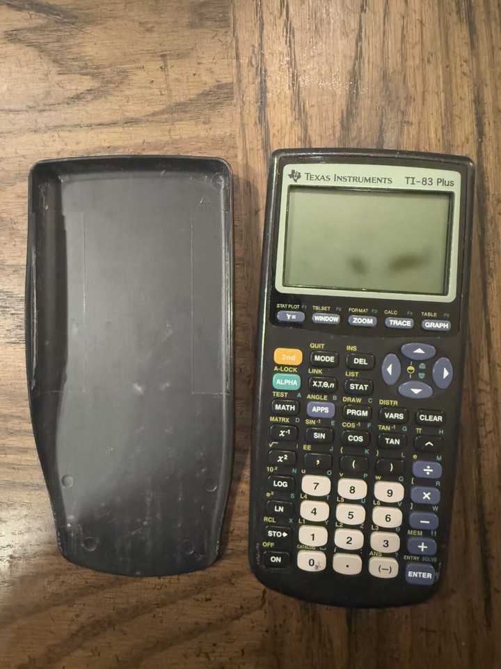 Texas Instruments TI-83 Handheld Graphing Calculator Tested | eBay